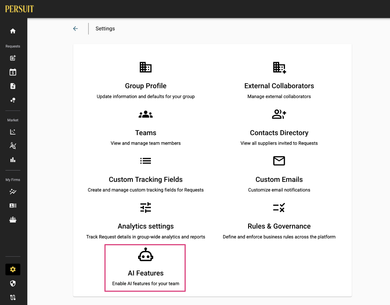 How can I turn on Proposal Analyzer for my organization? – PERSUIT
