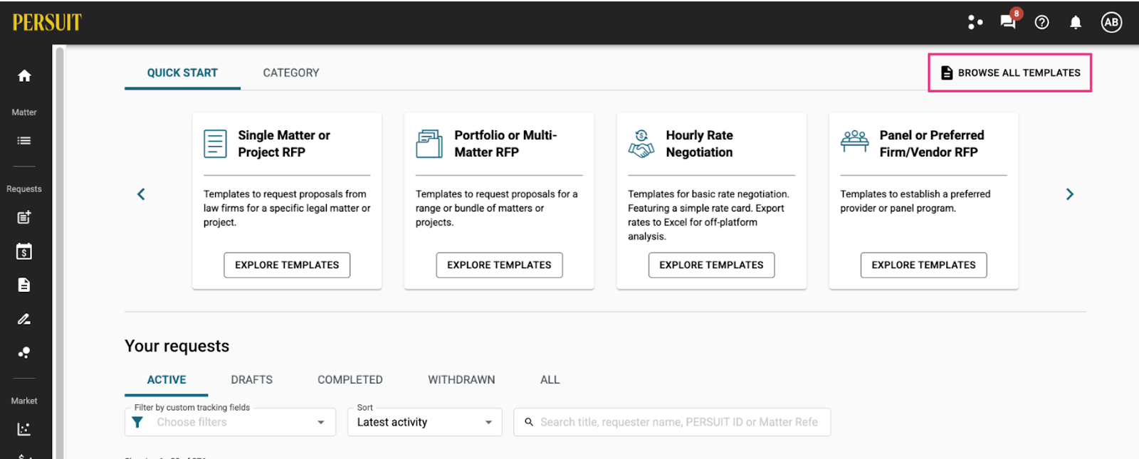 How does the Template Library work? – PERSUIT