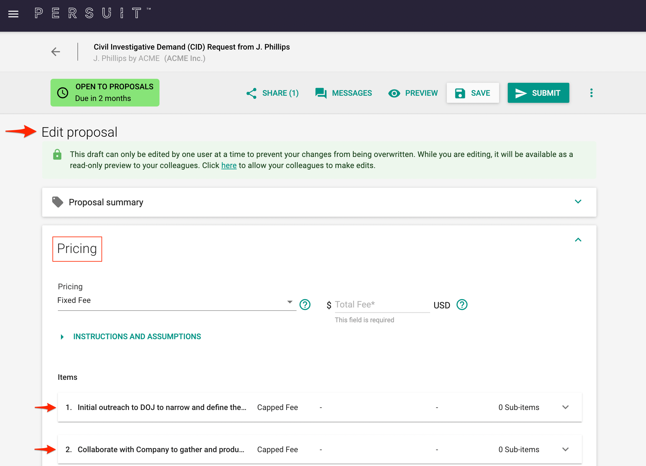 When and how should I use "Exclude from Scope" in the Pricing section ...